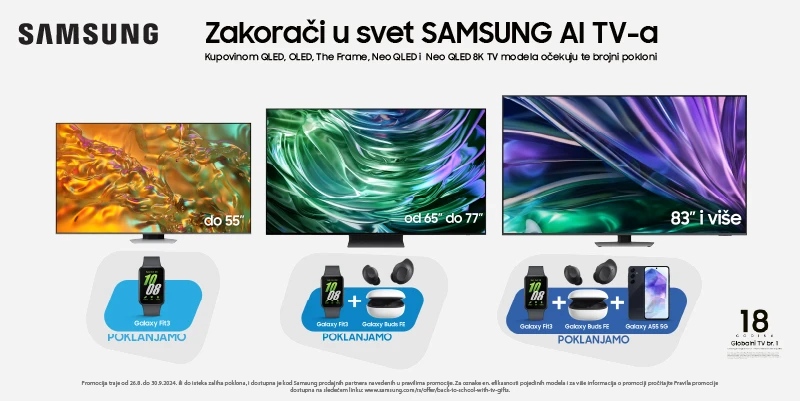 Samsung TV - Back to school